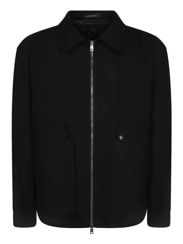 Tagliatore Adam Zip-up Jacket - Black