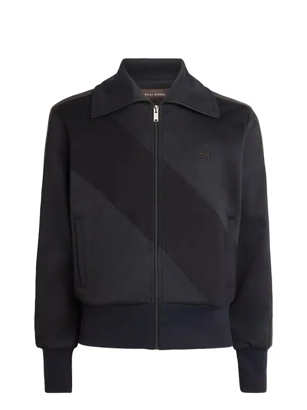 WALES BONNER Form Track Jacket - Black