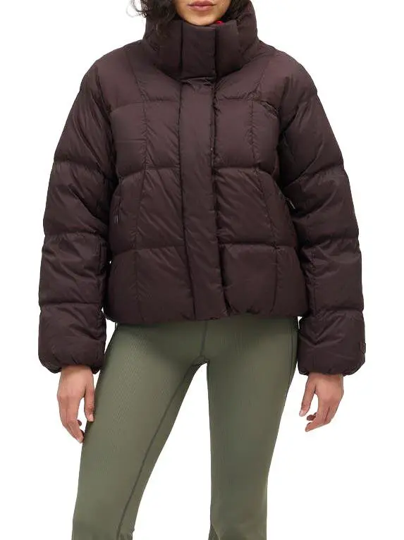 HALFDAYS Louise Down Puffer Jacket - Americano