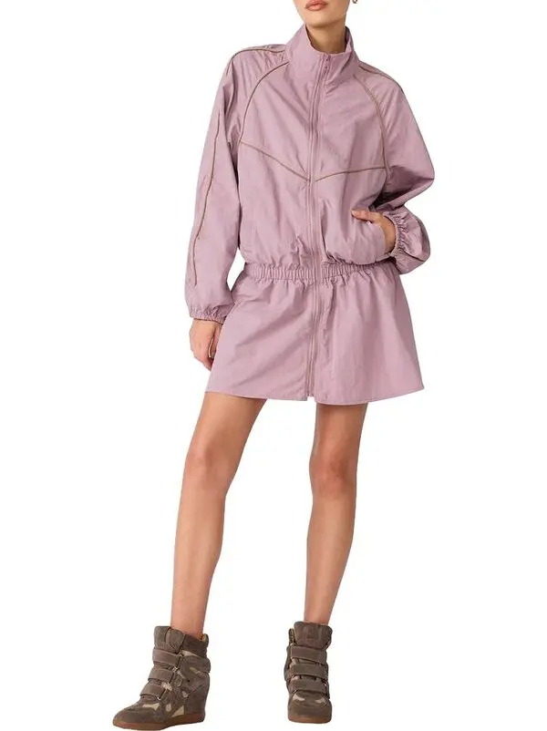Steve Madden Zip Front Track Dress - Duberry