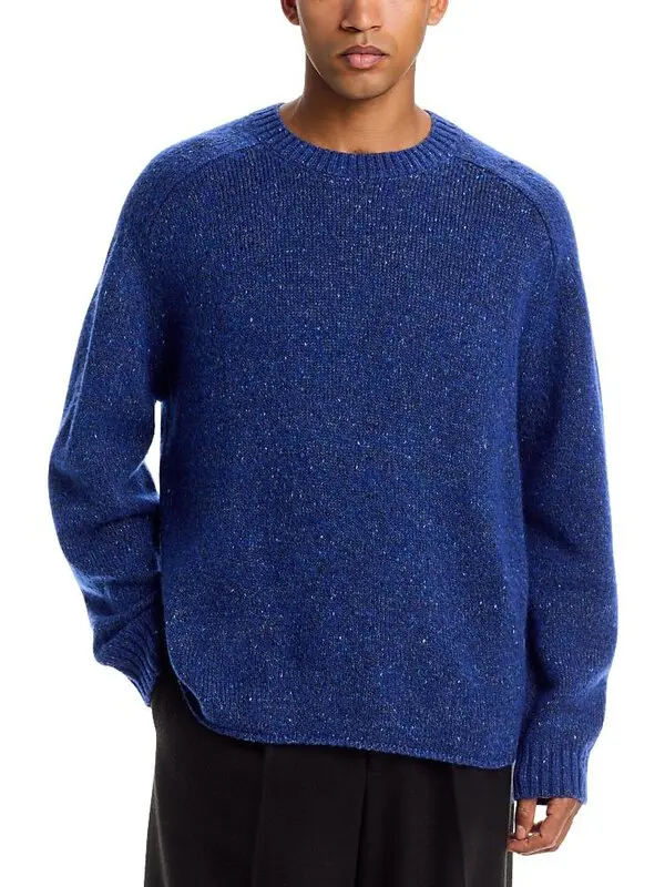 Nn07 Jim Crewneck Wool Blend Sweater - Blue Ignition