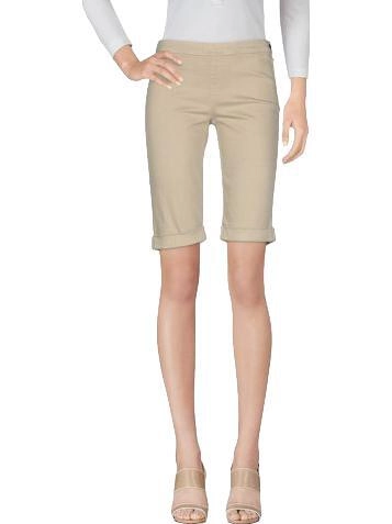 Woolrich Denim Shorts Size Cotton, Elastomultiester, Elastane - Beige