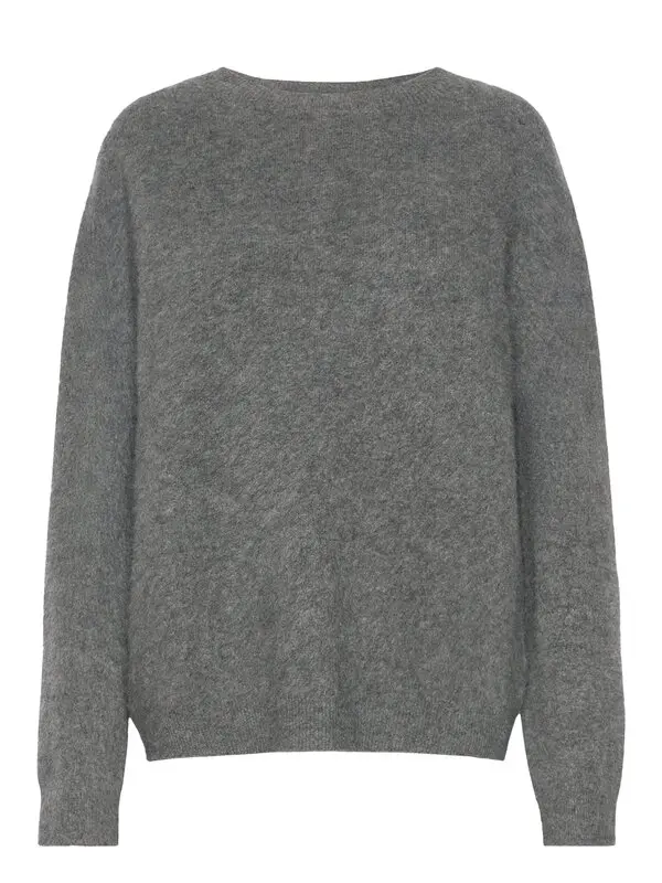 Max Mara Virgin Wool-cashmere Sweater - Grey