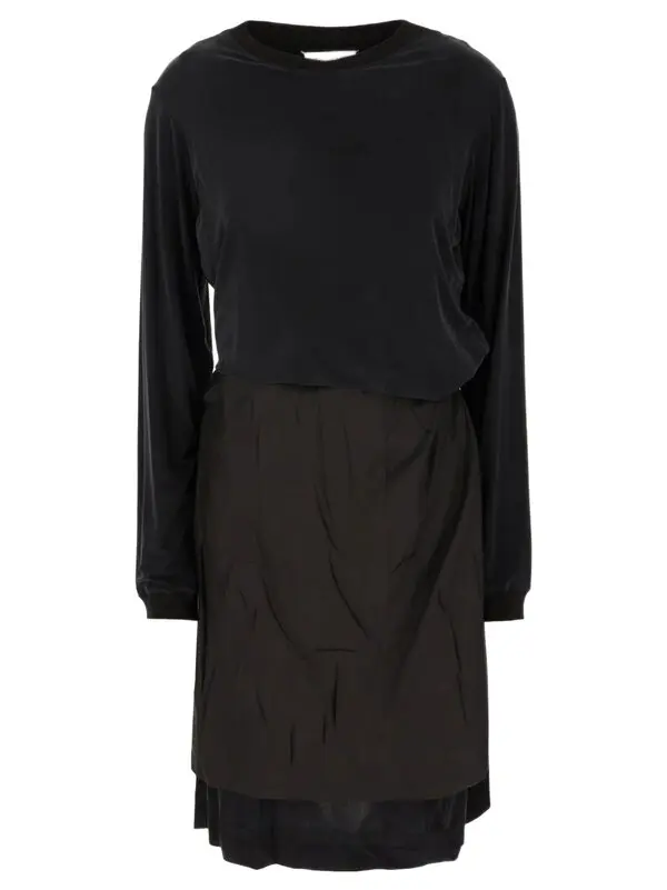 MAISON MARGIELA Long-sleeved Dress - Black