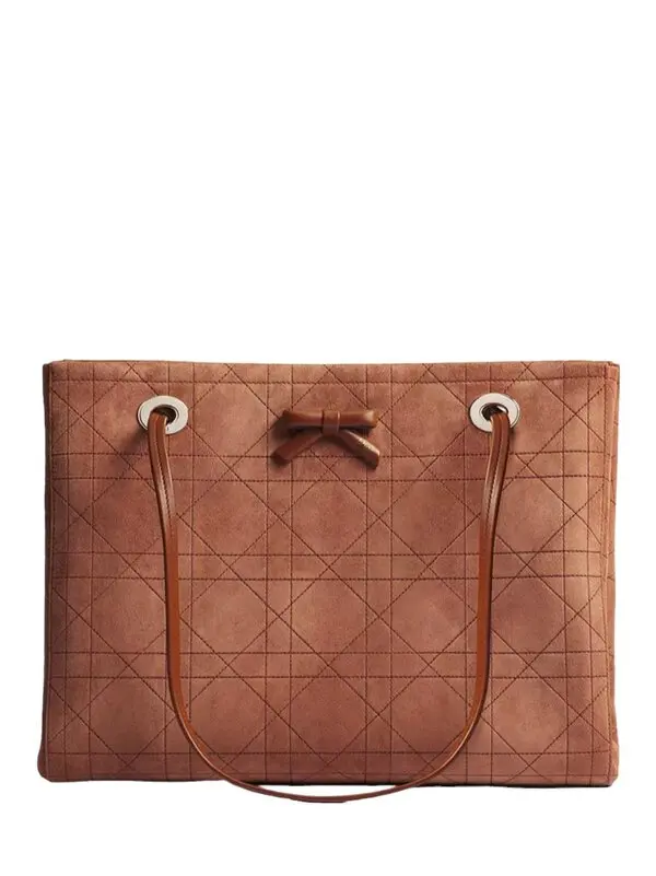 Dior Medium Promenade Shopping Bag - Terracotta
