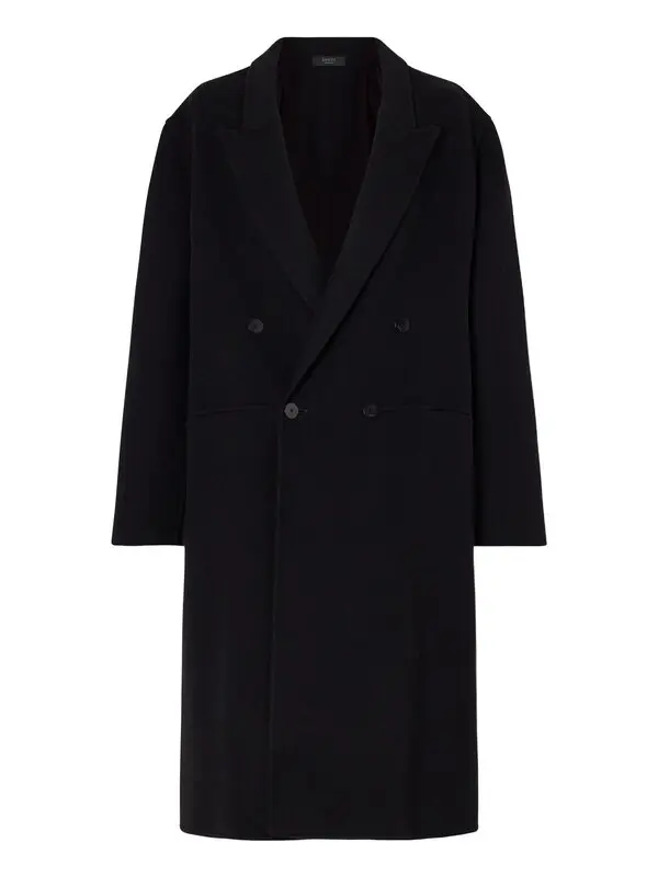 Gucci Double-breasted Coat - Black