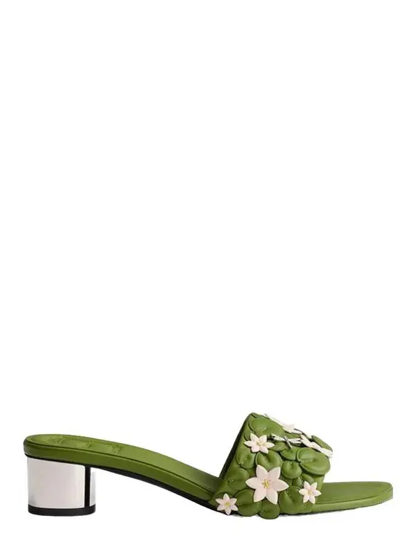 Dior Bloom Heeled Slide - No