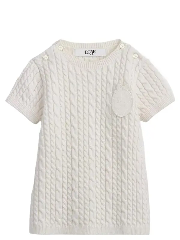 Dior Baby Straight Dress - White