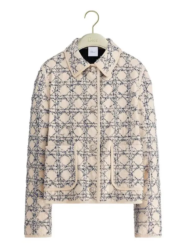 Dior Dioriviera Cannage Cropped Jacket - No