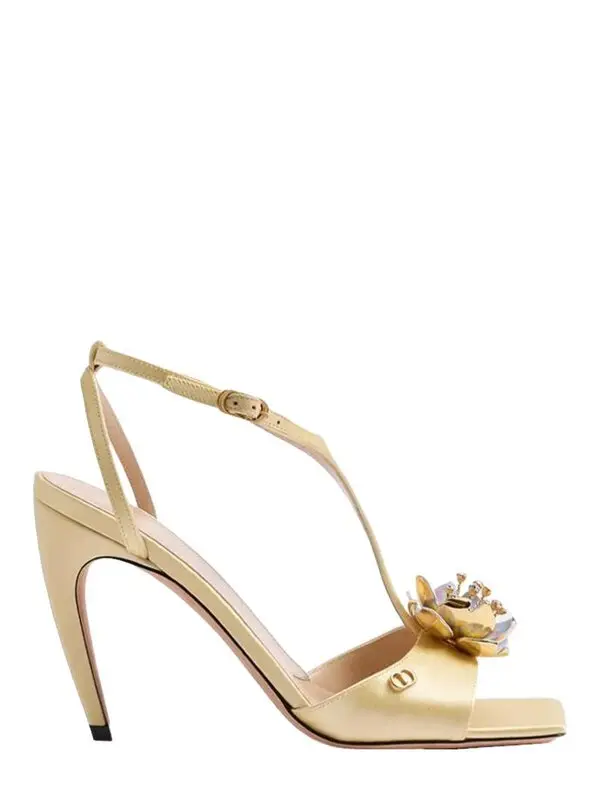 Dior Flora Heeled Sandal - No