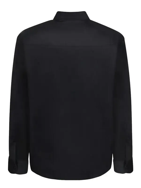 COSTUMEIN Long-sleeve Chest-pocket Shirt - Blue