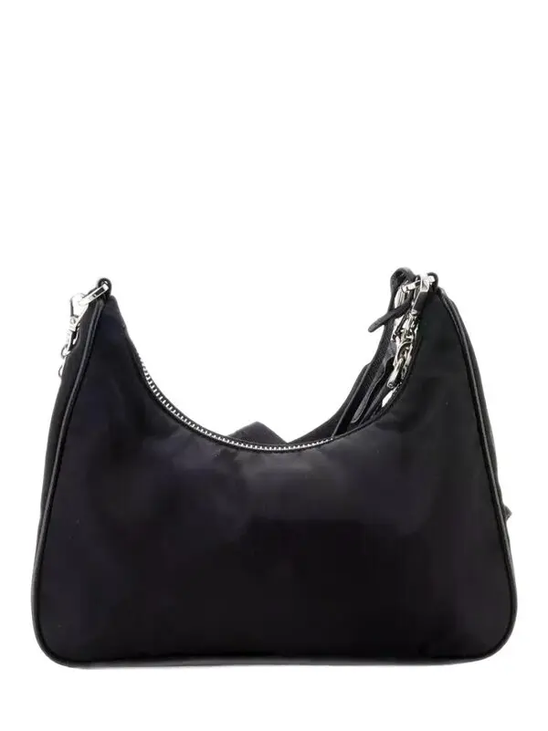 Prada Re-edition 2005 Shoulder Bag Tessuto Small Crossbody Bag - Black