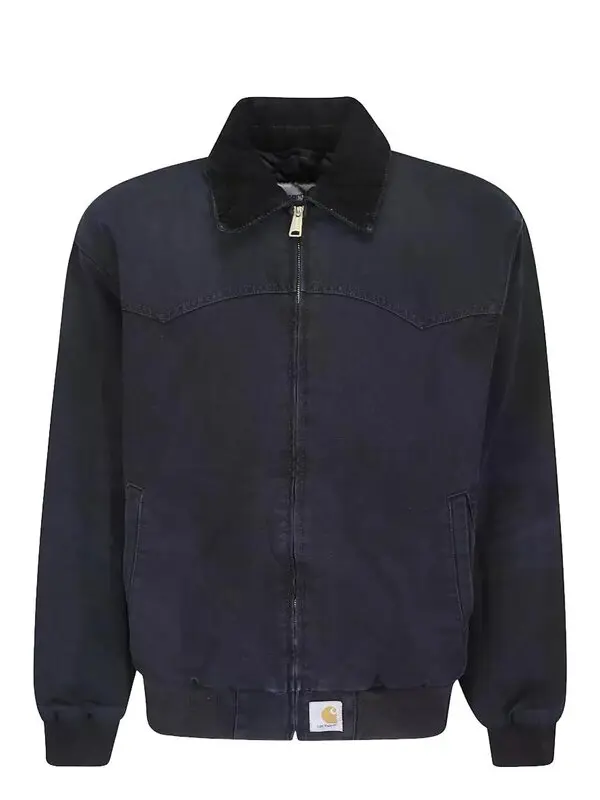 Carhartt Work In Progress Og Santa Fe Jacket - Black