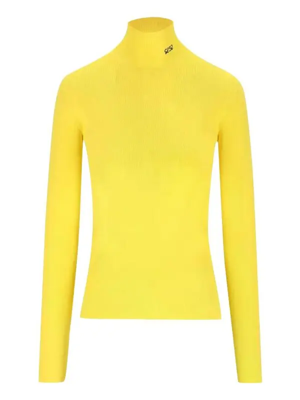 Loewe High-neck Sweater - Yellow
