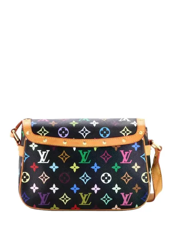 LOUIS VUITTON Sologne Handbag Monogram Multicolor Crossbody Bag - Black