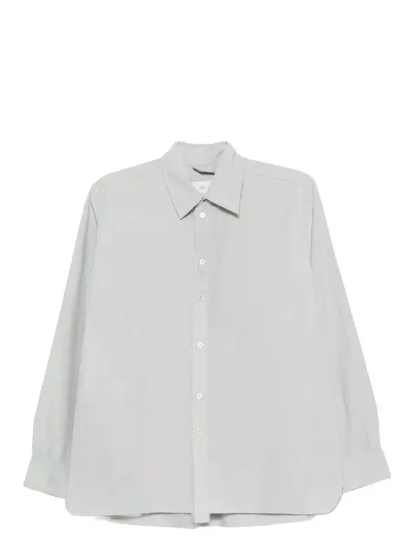 CAMIEL FORTGENS Normal Raw-edge Shirt - Grey