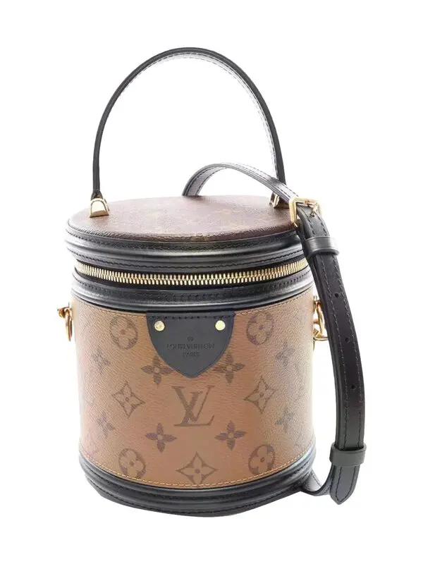 LOUIS VUITTON 2019 Monogram Reverse Cannes Vanity Bag - Brown