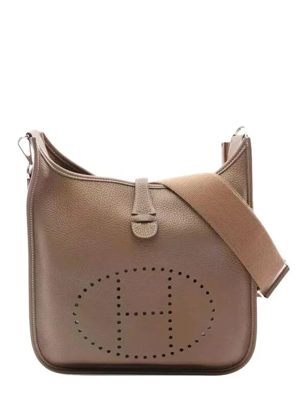 Hermès 2025 Clemence Evelyne Iii Pm Crossbody Bag - Brown