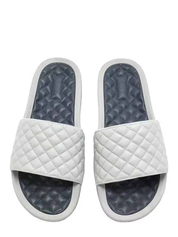 Apl Lusso Quilted Nappa Leather Sandals - Neutrals