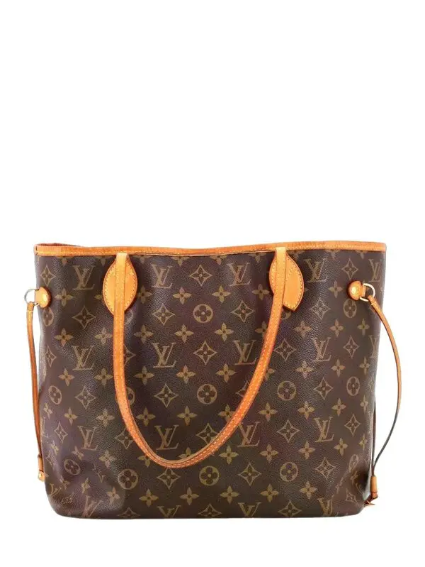 LOUIS VUITTON Neverfull Monogram Canvas Mm Tote Bag - Brown