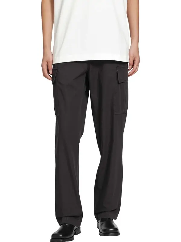 Burberry Cotton Cargo Trousers - Brown