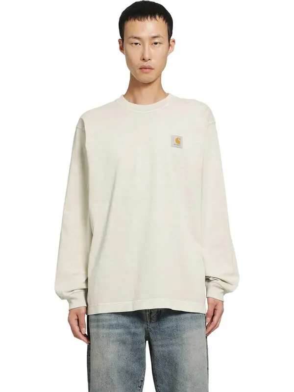 Carhartt Work In Progress L/s Vista T-shirt - Off-white