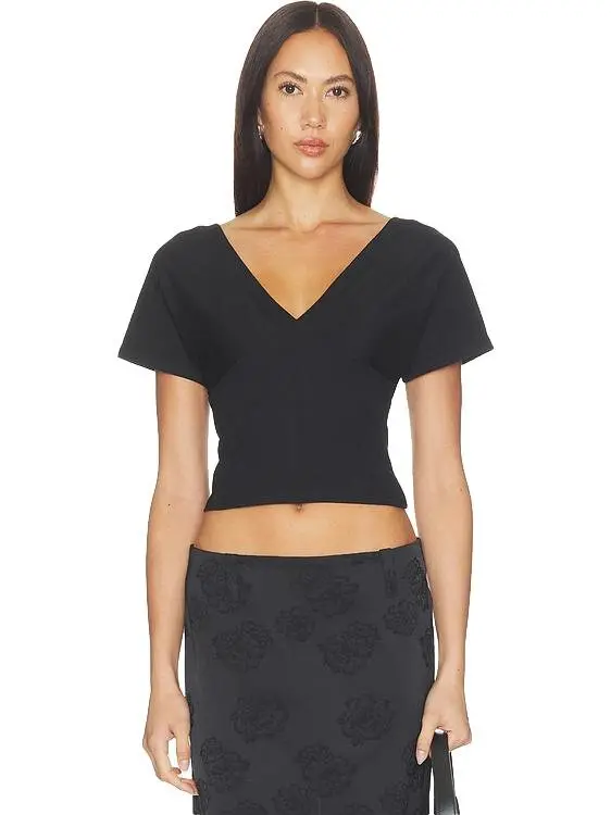 Lioness Icon Tee In Black - Noir