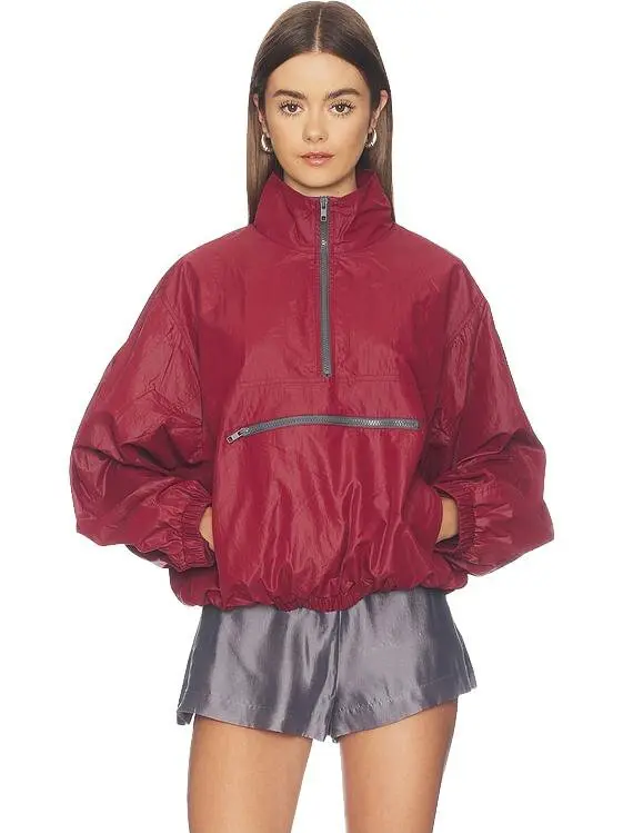Lioness Ibiza Windbreaker - Burgundy