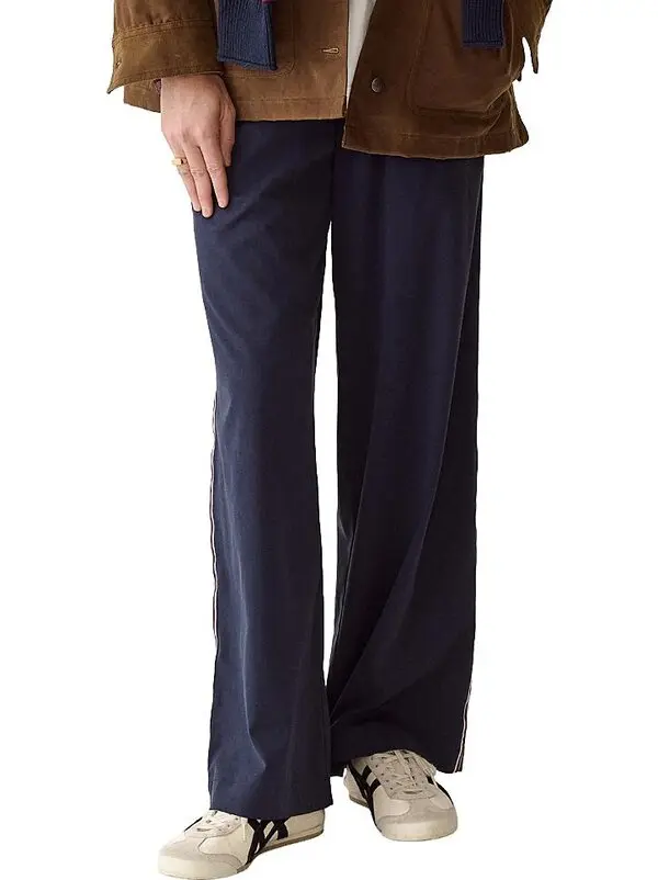 Marine Layer Allison High Rise Twill Pants - Navy