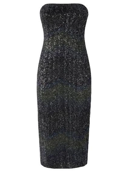 Missoni Dégradé Bustier Long Dress With Sequins - Multicoloured