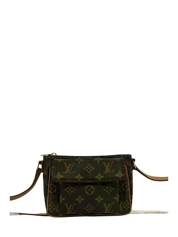 LOUIS VUITTON 2003 Monogram Viva Cite Pm Crossbody Bag - Brown