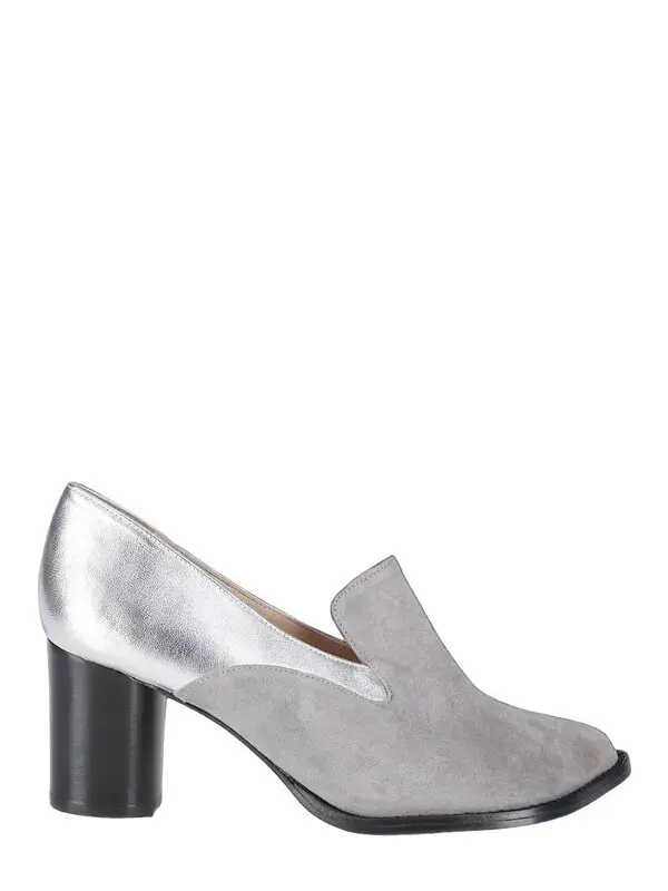 NICCOLO PASQUALETTI Merz Block-heel Pumps - Grey