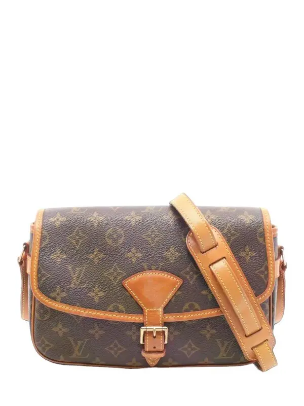 LOUIS VUITTON 1998 Monogram Sologne Shoulder Bag - Brown