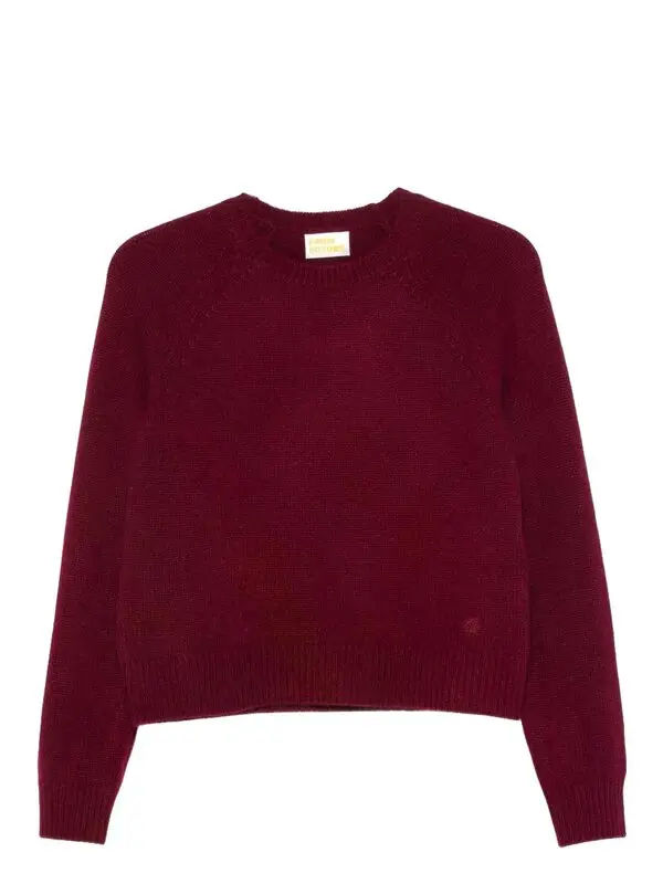 From Future Raglan-sleeve Sweater - Red