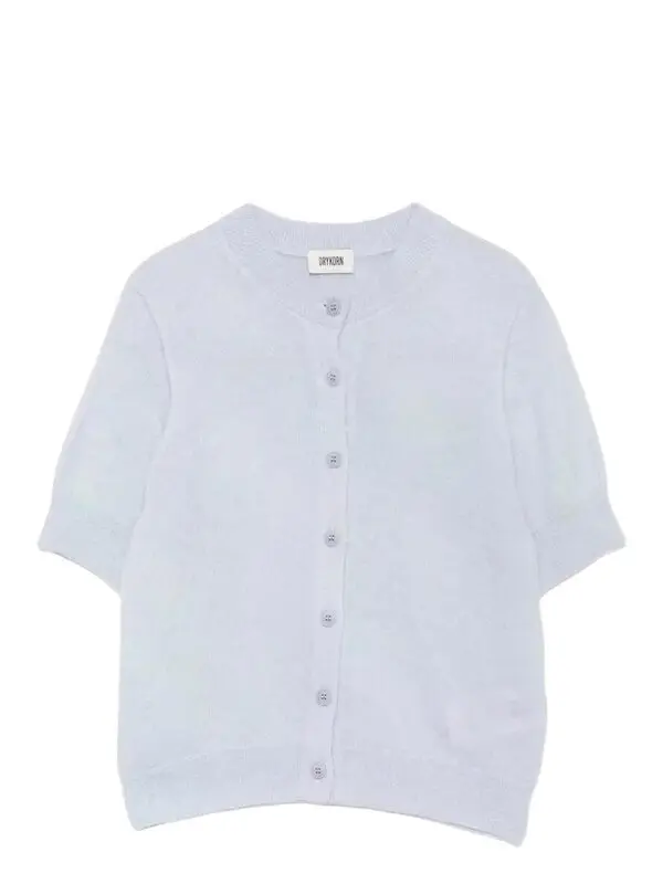 DRYKORN Daryani Short-sleeve Cardigan - Blue