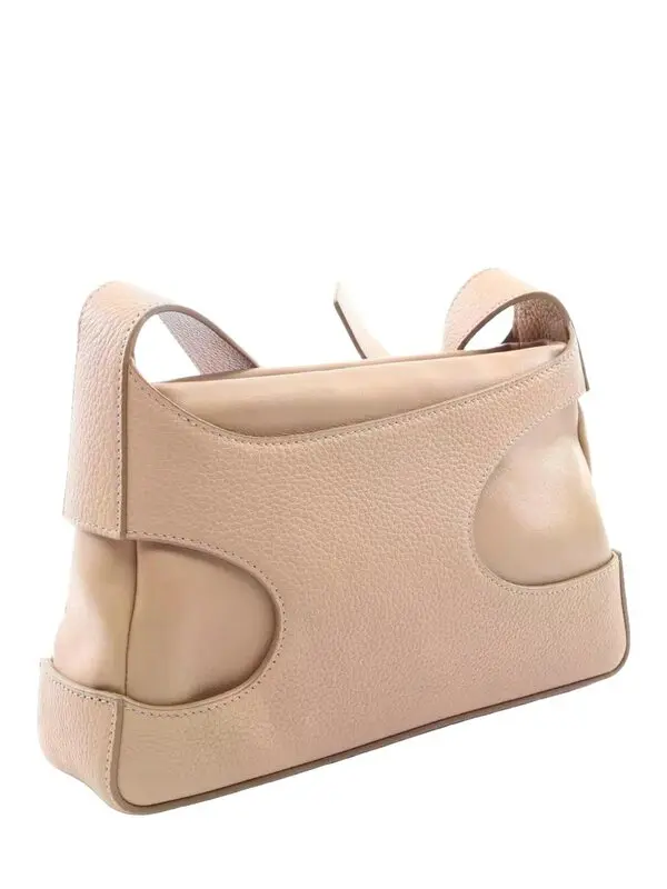 FERRAGAMO 2010s Leather Shoulder Bag - Neutrals