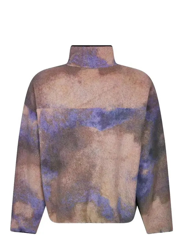 The North Face Redbox Abstract-print Fleece Jacket - Brown