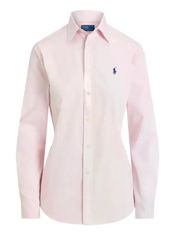 Polo Ralph Lauren Embroidered-logo Shirt - Pink
