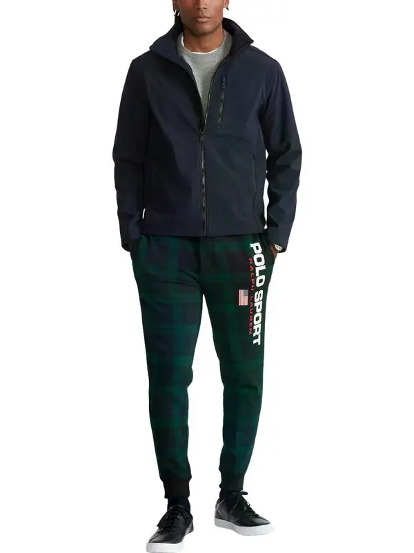 Polo Ralph Lauren Logo-embroidered Zip-up Jacket - Blue