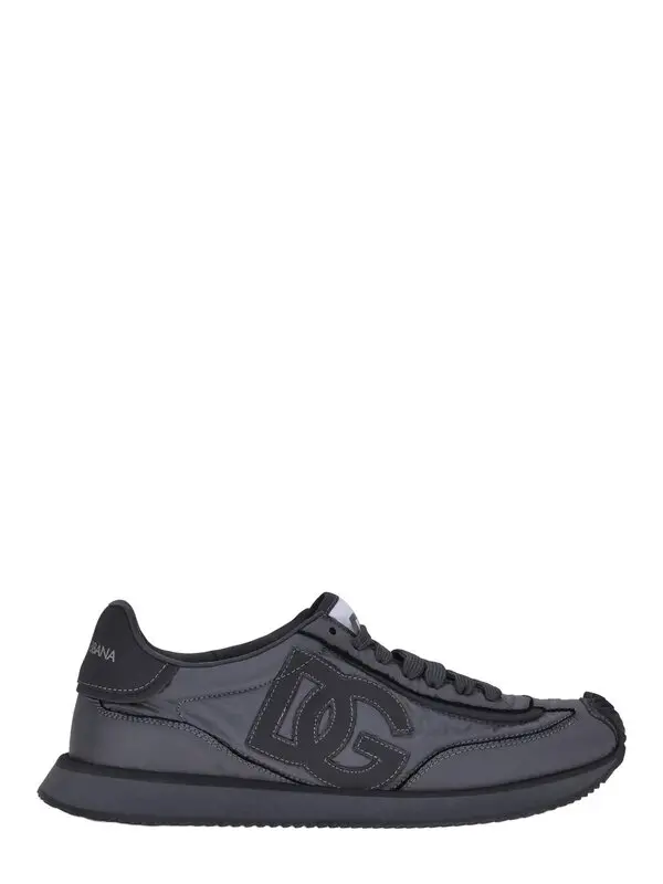 Dolce & Gabbana Leather Sneakers - Black