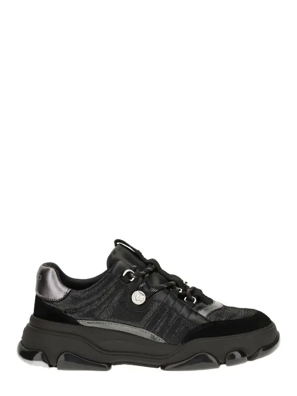 Pinko Athena Suede Sneakers - Black