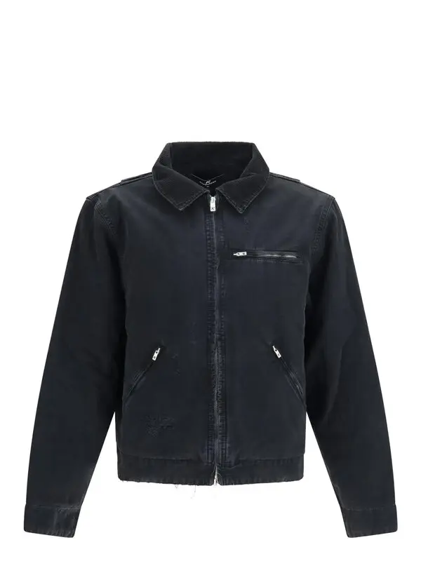 REPRESENT The Work Cotton Jacket Mae - Black