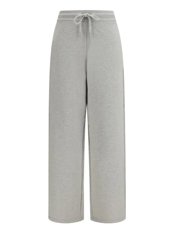 AMI Paris Ai De Caur Cotton Sweatpants Feale - Grey