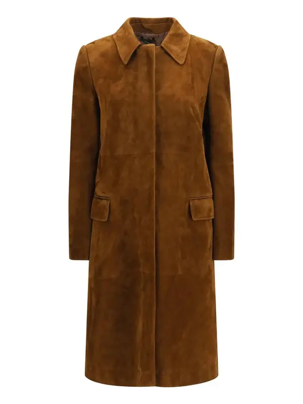 TOM FORD Lambskin Coat - Brown