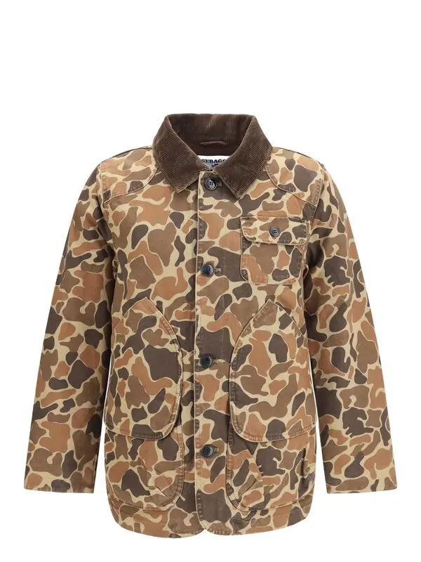 SEBAGO Tenny Camouflage Canva Jacket - Brown