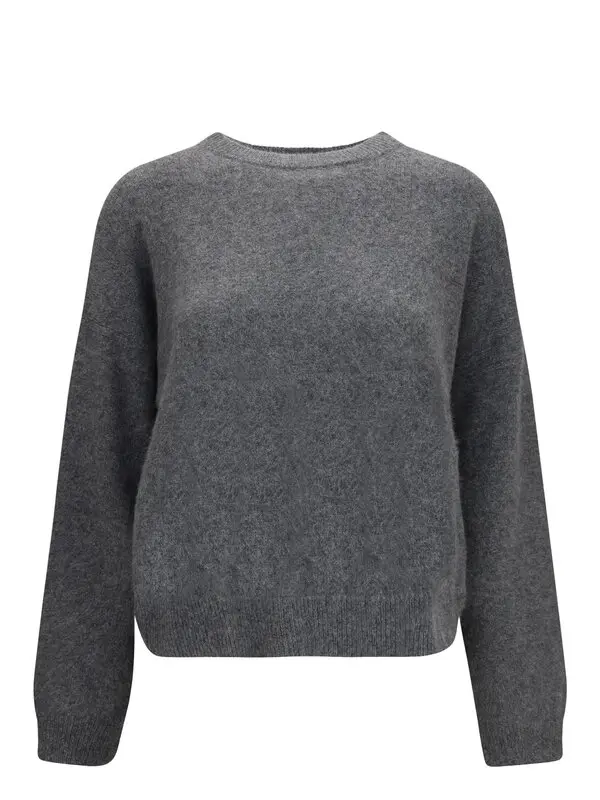 Loulou De Saison Tritan Wool-blend Crewneck Weater - Grey