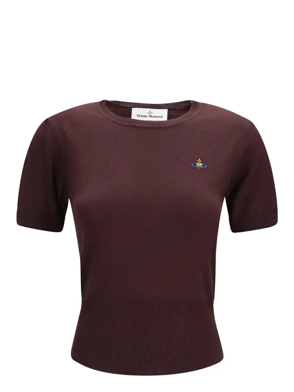 VIVIENNE WESTWOOD Bea Wool Top Feale - Purple