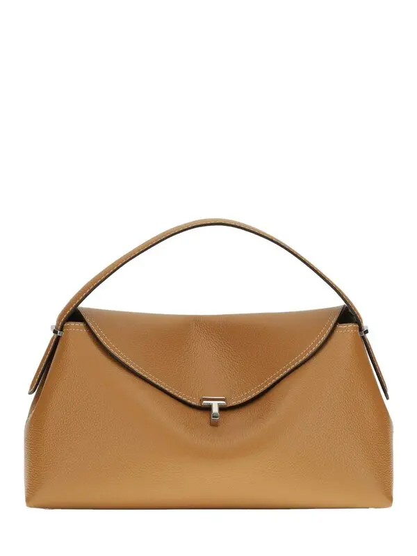 TOTEME T-lock Handbag - Beige