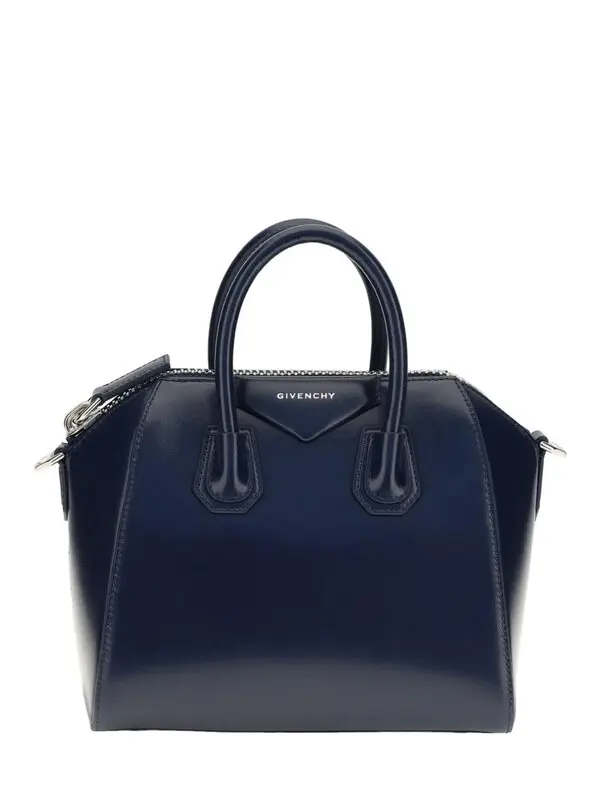 Givenchy Antigona Mini Leather Handbag - Blue