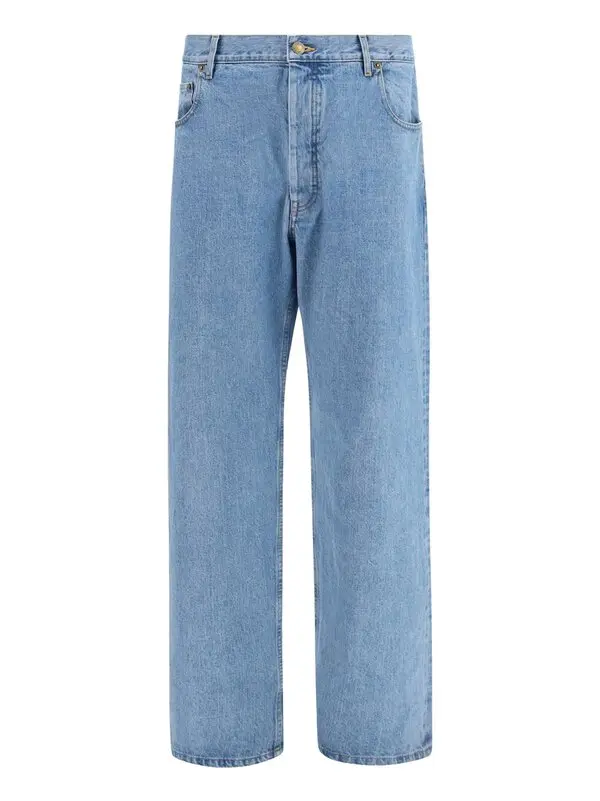Thom Browne Japanese Denim Jeans - Light Blue